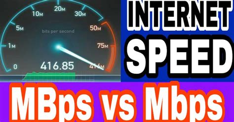 Mbps Vs Mbps Internet Speeds Explained Bytes Vs Bits Difference In H