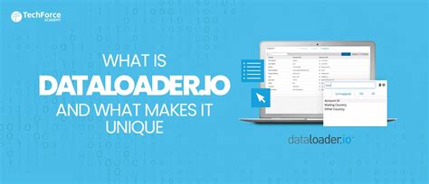 What Is Dataloader Io Unique Features Explained