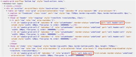 Styling Components Customization Design System Vaadin Docs