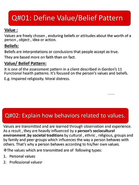 2 Value Belief Pdf