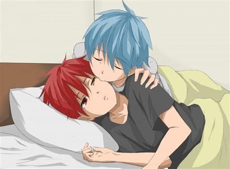 Kuroko Kissing Akashi Kurokoxakashi Photo Fanpop