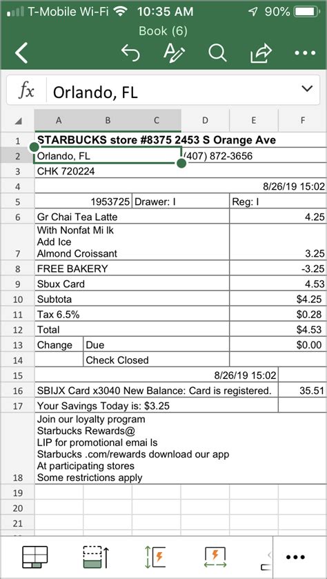 Import Receipts To Excel Other Documents Too