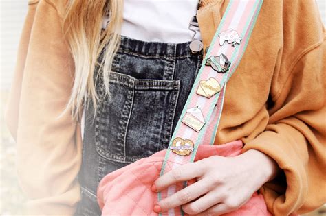 10 Ways To Wear Enamel Pins Enamel Pins Style Enamel Pin Display