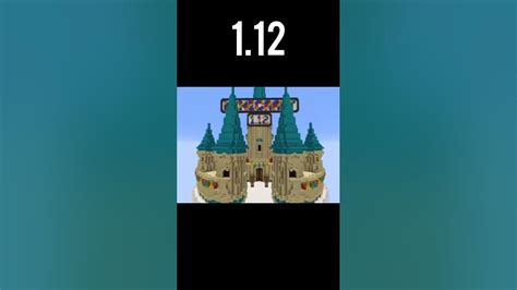 Minecraft Version History Minecraft Versions Shortvideo Youtube