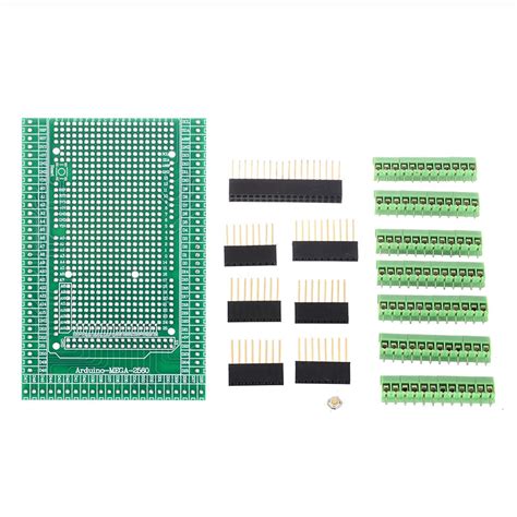 Mega 2560 R3 Pcb Prototype Screw Terminal Block Shield Board Kit For