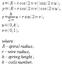 For Simple Visualization You Can Connect Spring With One Ball And One DOF Constraint On The