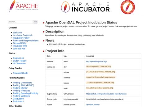 官宣：opendal 成功进入 Apache 孵化器 漫思 博客园