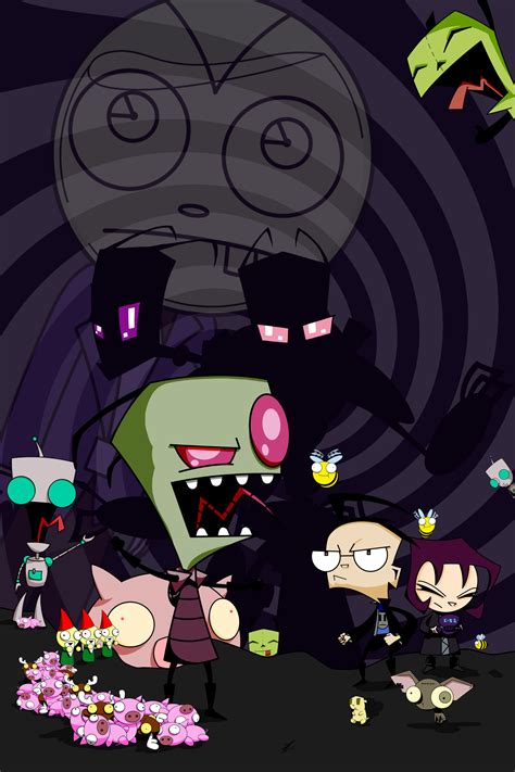 Invader Zim Iphone 5 Wallpaper