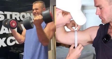 Man Does Curls Everyday For Days To See How Biceps Grow