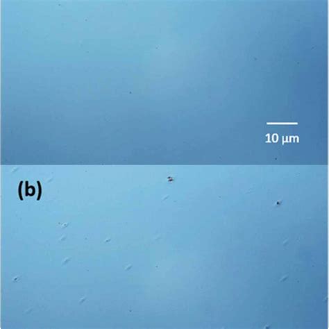 Nomarski Micrographs Of Ga2o3 Epi Sample 261b In The A Center And B
