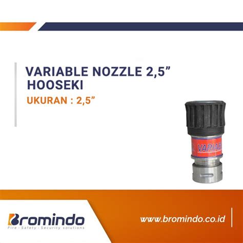 Jual Hooseki Variable Nozzle 25 Alumunium Kab Sidoarjo Bromindo