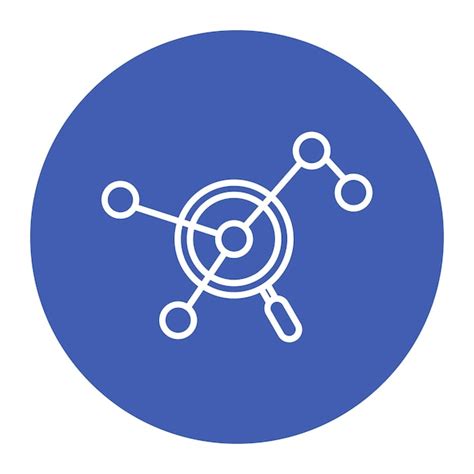 Premium Vector Network Analytics Vector Illustration