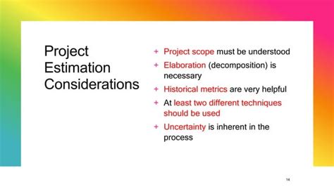 Se Lecture 11 Software Project Estimation Pptx