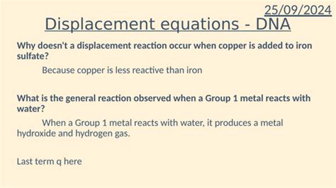 Exploring Science Reactivity Teaching Resources