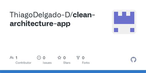 GitHub TDelgadodev Clean Architecture App