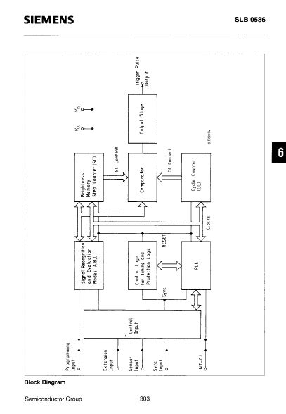 Slb0586g Slb0586 Datasheet Slb0586 Siemenssemiconductor Pdf Dimmer Ic Siemens Semiconductor