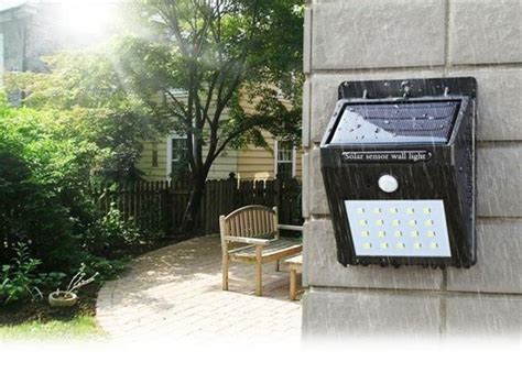Уличный Фонарь Solar 609 20 с Датчиком Движения на Солнечной Батарее Уличный Светильный с