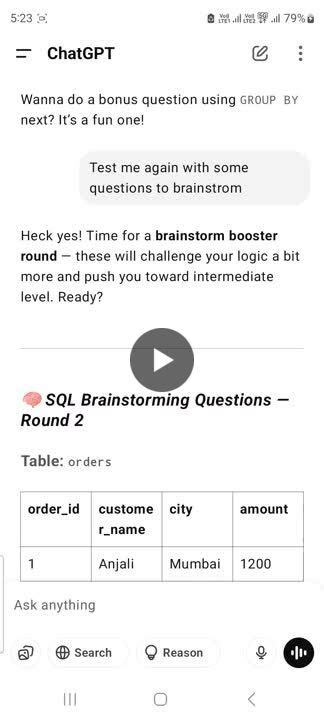 Sql Chatgpt Mysql Dataanlytics Kowsik Radhakrishnan