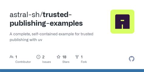 Github Astral Shtrusted Publishing Examples A Complete Self