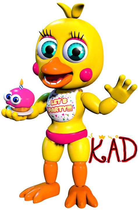 Adventure Toy Chica Render By Kingangrydrake On Deviantart