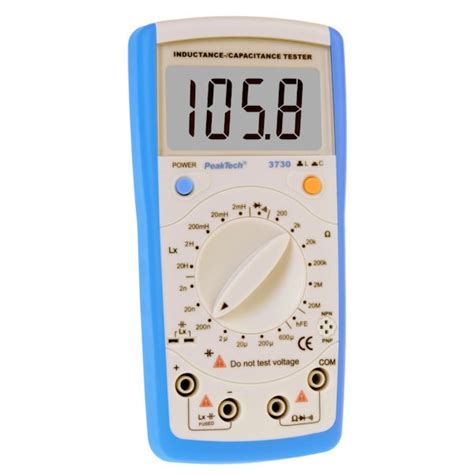 Peaktech Multifunction Tester Rlc Digits Mm