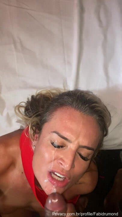 Fabi Drumond Giving A Blowjob And Getting Cum On Her Face Cnn Amador