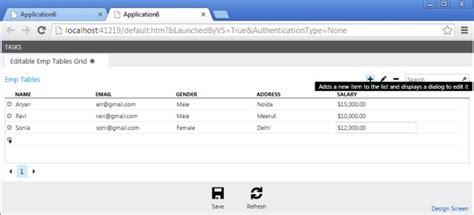 How To Use Editable Grid Screen In Light Switch Using Visual Studio