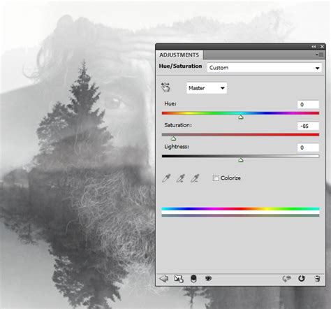 Эффект двойной экспозиции в adobe photoshop