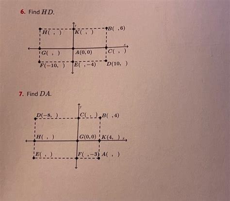 Solved Use The Given Information To Fill In The Missing