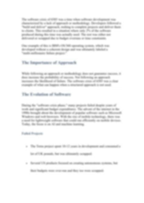 Solution What Is Software Engineering And Its Evolution With Examples Studypool