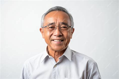 Premium Ai Image A Man With Glasses And A White Shirt
