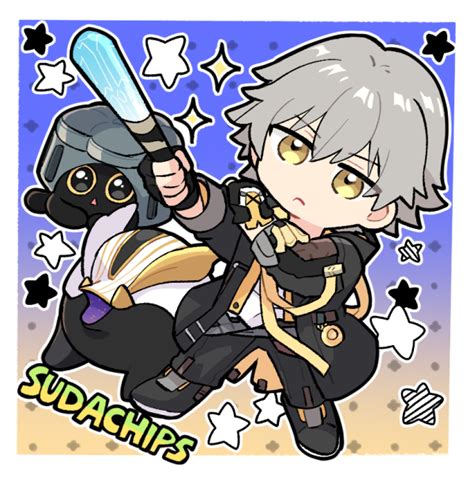 Trailblazer Caelus Trotter And Trailblazer Honkai And 1 More Drawn By Sudachips Danbooru