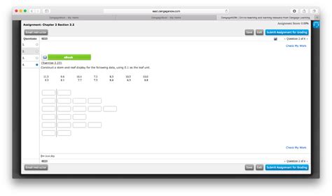 Solved Construct A Stem And Leaf Display For The Following Chegg Com