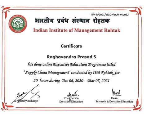 Raghavendra Prasads On Linkedin Successfully Completed Certificate