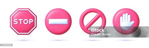 어떤 목적으로든 3d 훌륭한 디자인을 중단하십시오 기호 로고 일러스트레이션 아이콘이 항목이 없습니다 서명 금지 3d 렌더링 벡터 일러스트 레이 션 방향에 대한 스톡 벡터