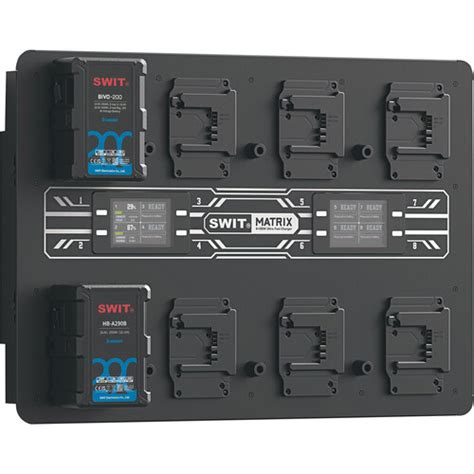 Swit Matrix B8 8 Bay 100w Ultra Fast Wall Charger Matrix B8 Bandh