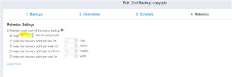 Backup Copy Jobs Retension Policy Not Working Backup Copy Nakivo