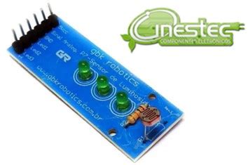 P7 SHIELD MODULO SENSOR DE LUZ COM LDR E LED INTEGRADOR Cinestec
