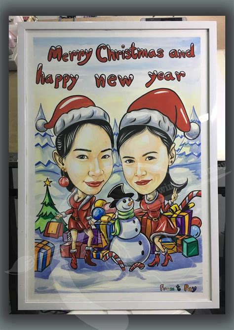 การ์ต รับวาดภาพเหมือนจริง การ์ตูนล้อเลียน Drawingbytommy Facebook