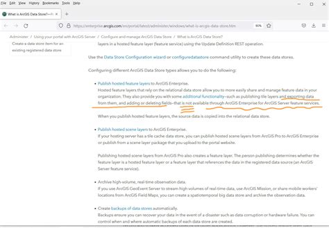 Arcgis Enterprise 11 0 How “data Store” Can Allow Esri Community