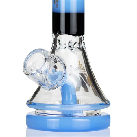 Mk100 Glass Mini Beaker Bubbler Water Filtered Hand Pipe