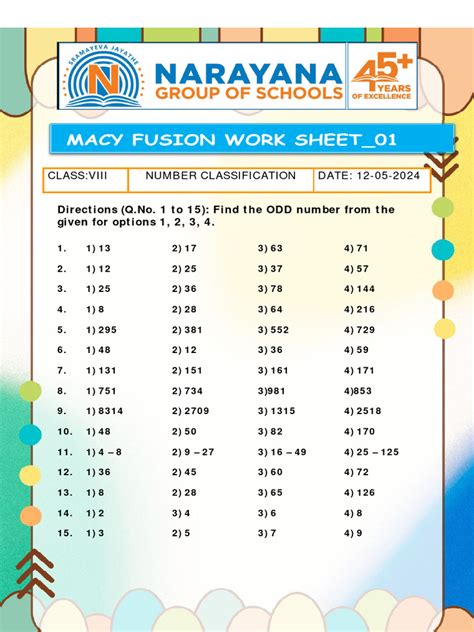 Viii Number Classification Ws 20240509 223026 Pdf Viii Number Classification Ws 20240509 223026 Pdf