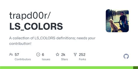 Github Trapd00rlscolors A Collection Of Lscolors Definitions