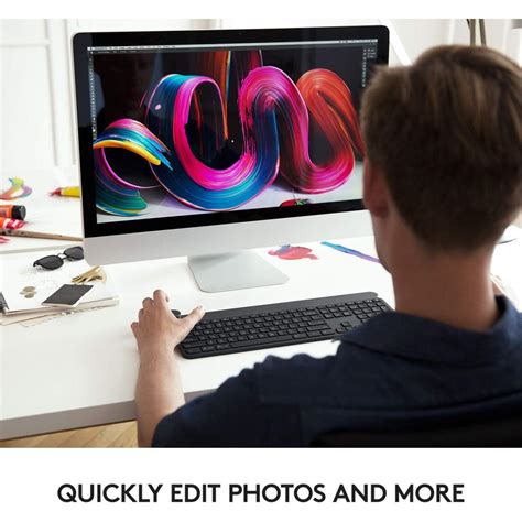 Logitech Craft Illuminated Wireless And Bluetooth Programmable Input Dial Multi Device Automatic