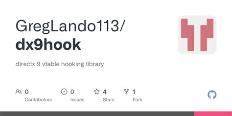 github greglando113 dx9hook directx 9 vtable hooking library