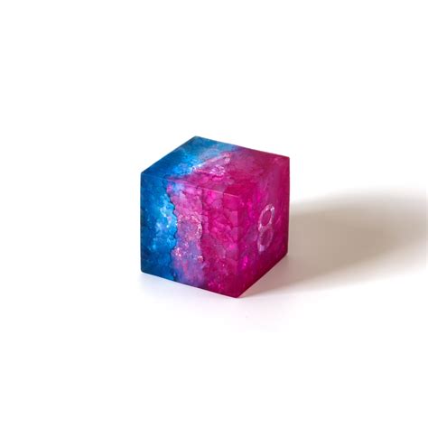 Cosmos Cubes Backgammon Doubling Cube 38mm15in 160 Grams56oz