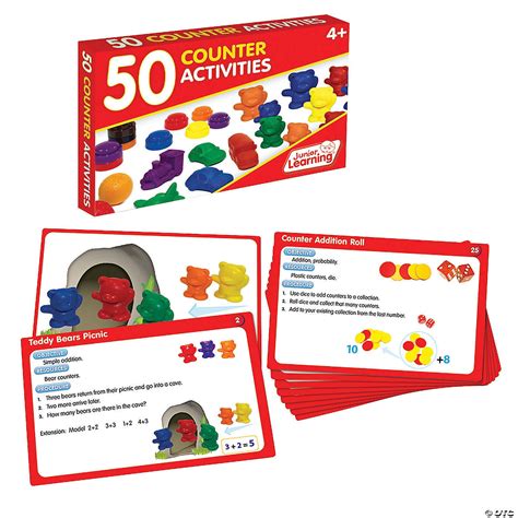 50 Math Counter Activities Discontinued