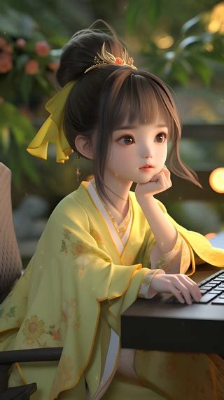 可爱小女孩 其他手机动态壁纸 其他手机壁纸下载 元气壁纸