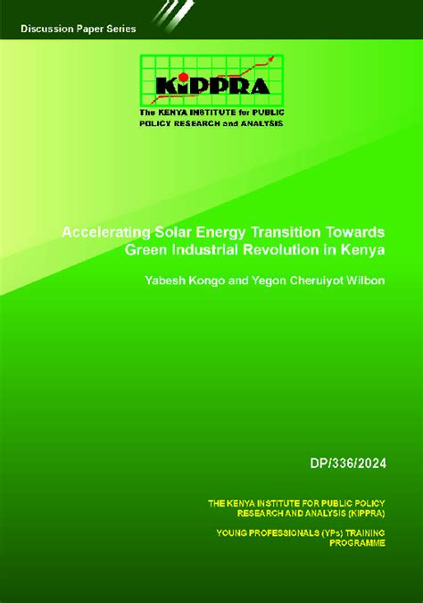 Accelerating Solar Energy Transition Towards Green Industrial