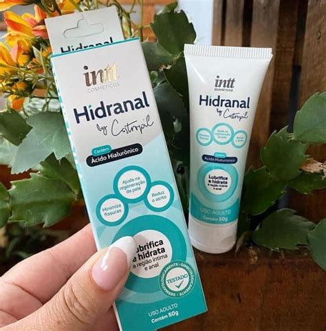 Hidranal Lubrificante Hidratante Anal Com Ácido HialurÔnico 50g Loja